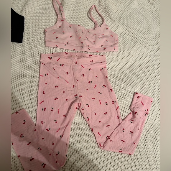 SKIMS | Matching Sets | Skims Pink Cherry Set | Poshmark